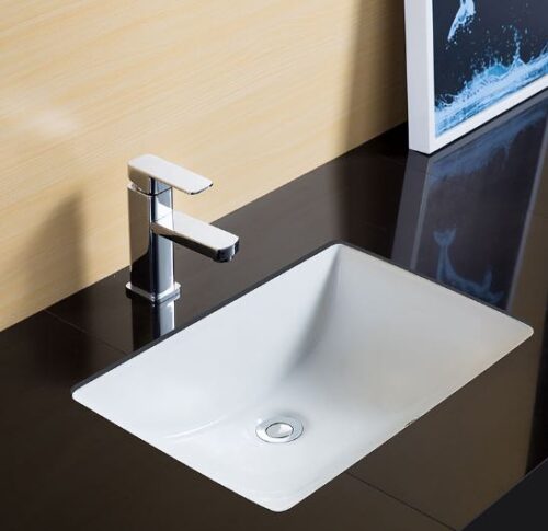 Undermount Rectangle Bathroom Sink with Overflow USR1813