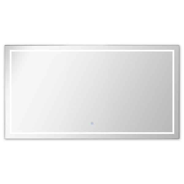 60'' x 32" RECTANGULAR LED MIRROR (Touch Sense) LED6032 - Strictly ...