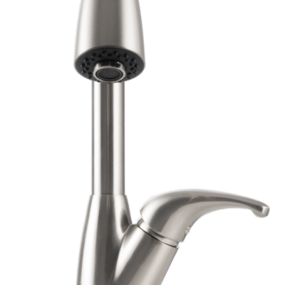 16" H Brushed Nickel Pull-Down Kitchen Faucet | KF1800
