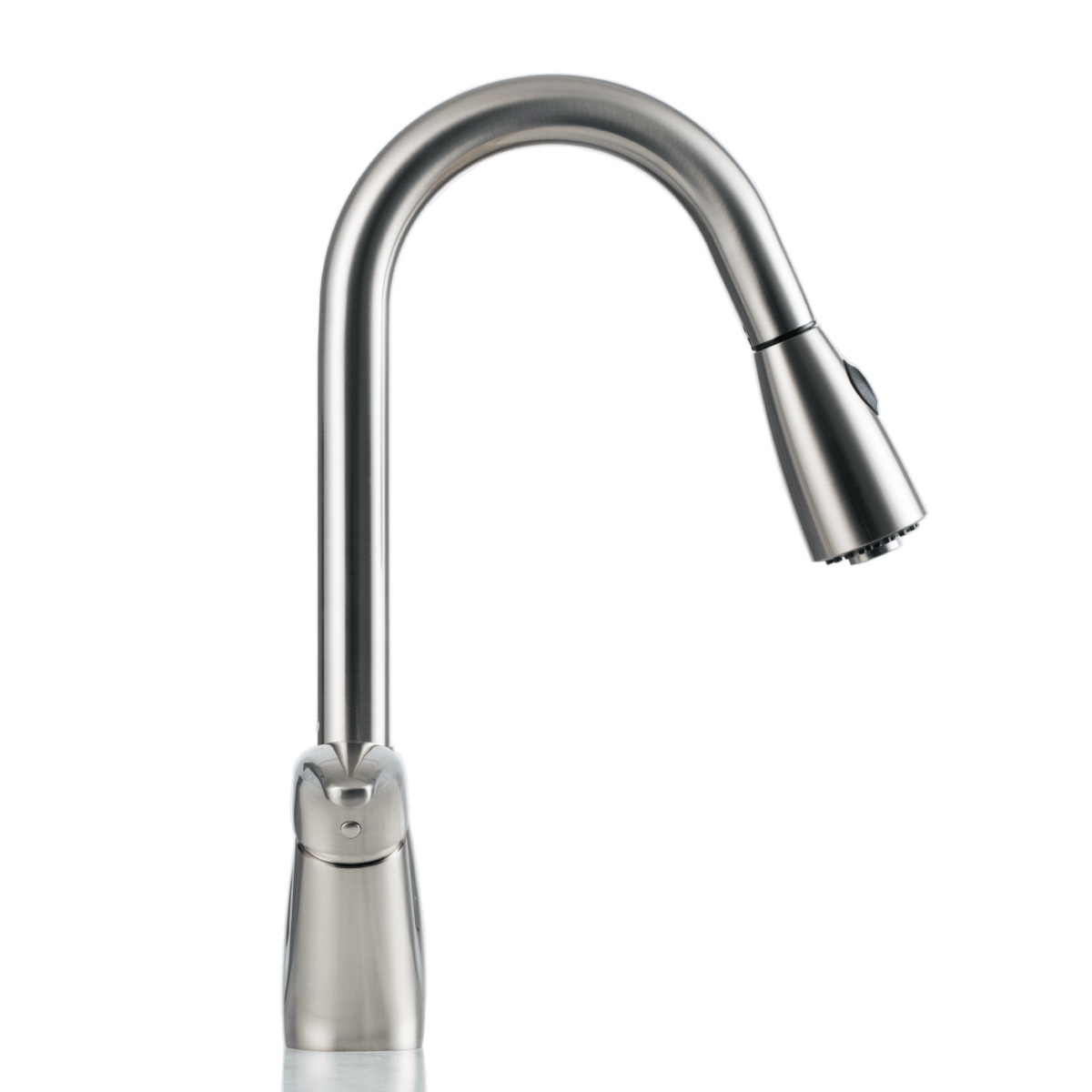 16" H Brushed Nickel Pull-Down Kitchen Faucet | KF1800