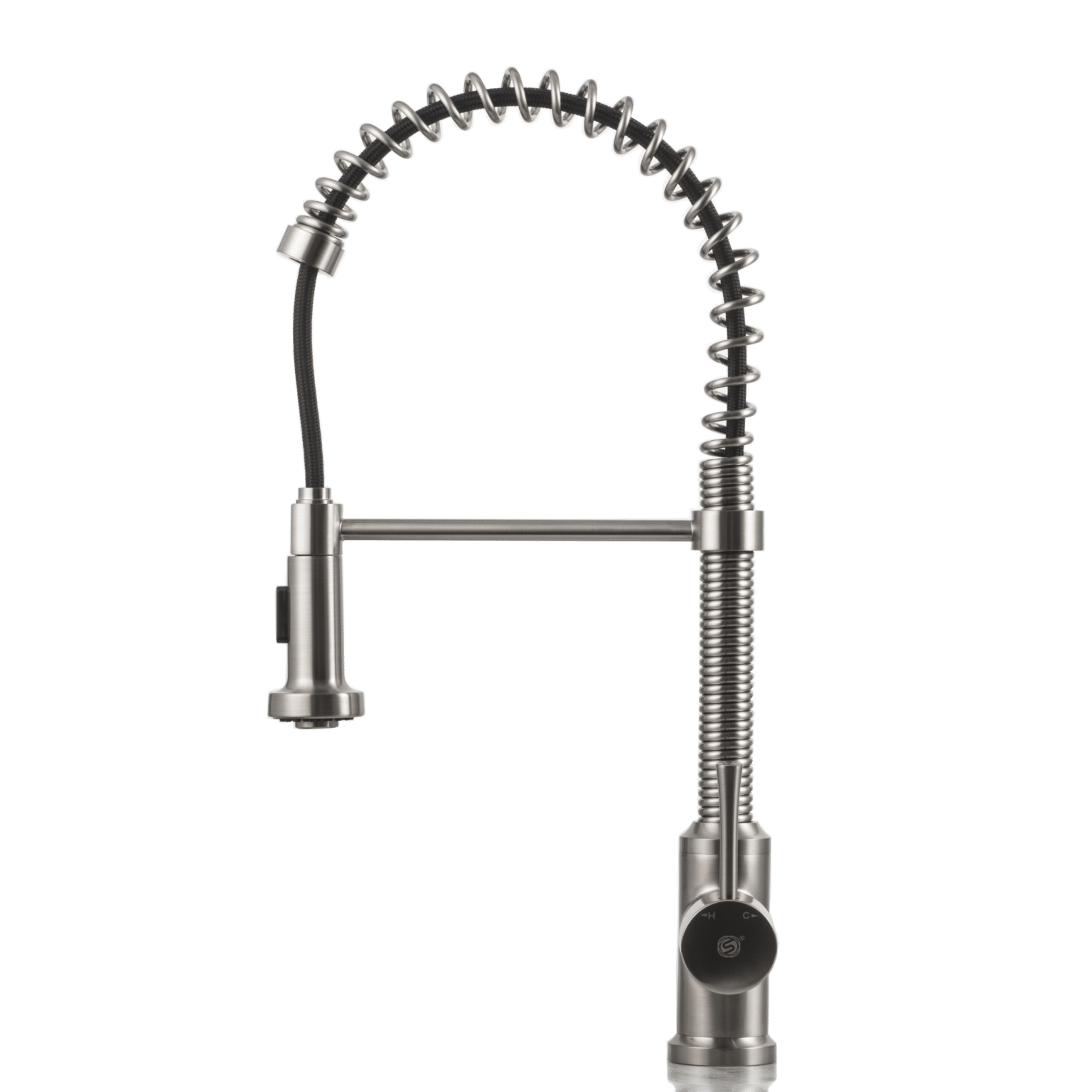 18-7/8" H Coil Spring Pull-Down Kitchen Faucet Collection | KF100