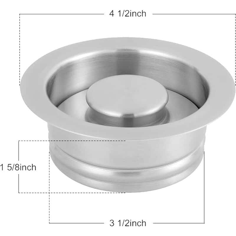 Stainless Steel Garbage Disposal Flange with Stopper - (SDF)