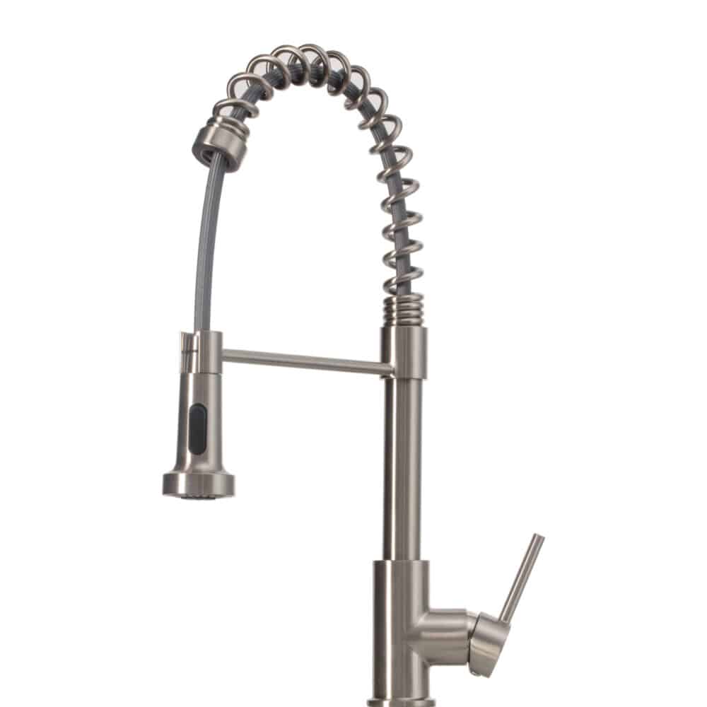 19-1/8" H Coil Spring Pull-Down Kitchen Faucet Collection | KF120
