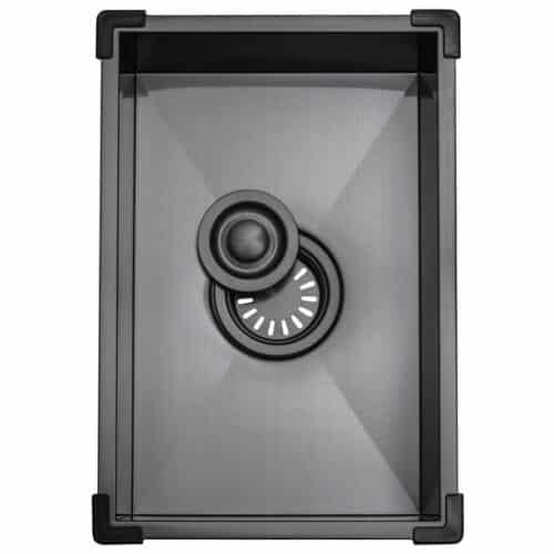 All-In-One Stainless Steel Kitchen Sink Set with Fixtures and Accessories