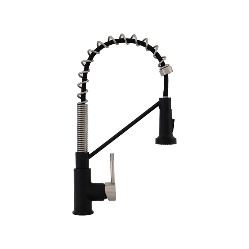 18-5/16″ H Dual-Finish Coil Spring Kitchen Faucet KF2100