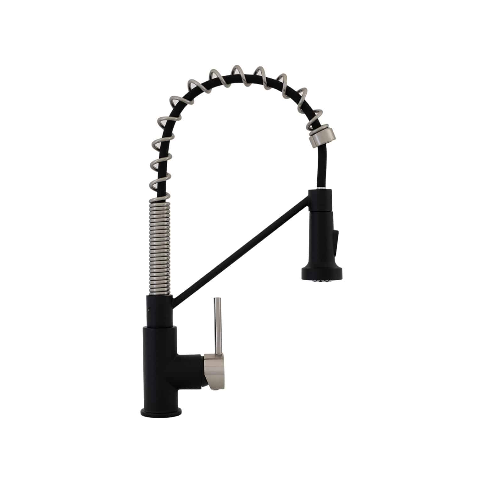 18-5/16″ H Dual-Finish Coil Spring Kitchen Faucet KF2100