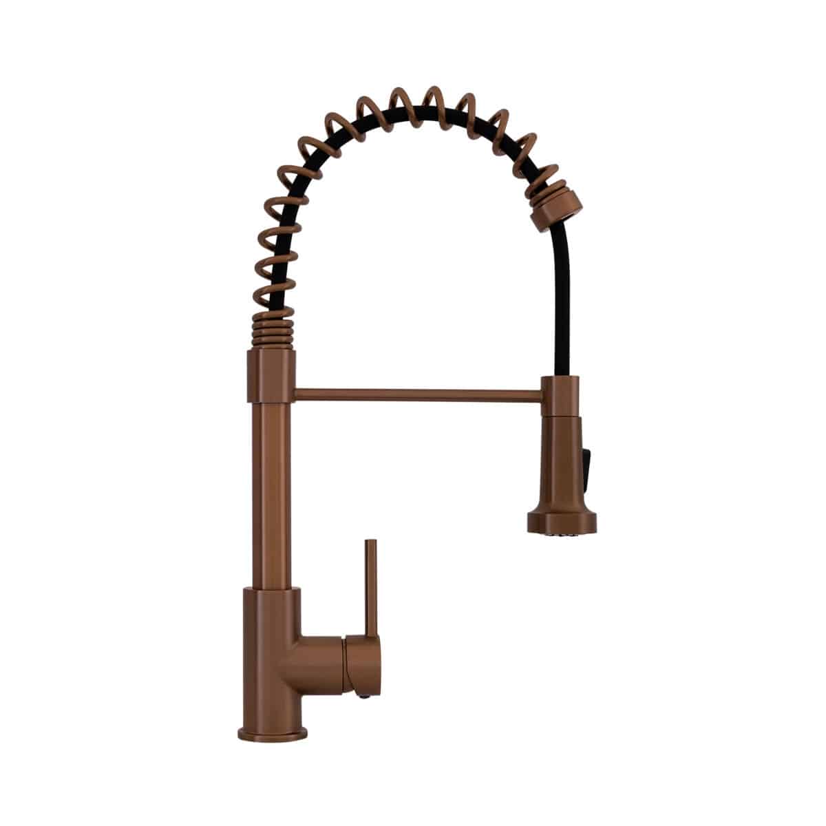 19-1/8" H Coil Spring Pull-Down Kitchen Faucet Collection | KF120