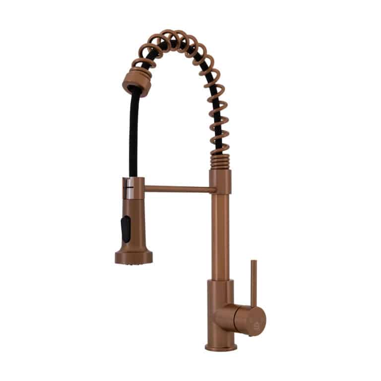 19-1/8" H Coil Spring Pull-Down Kitchen Faucet Collection | KF120