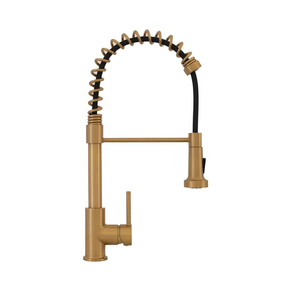 19-1/8" H Coil Spring Pull-Down Kitchen Faucet Collection | KF120