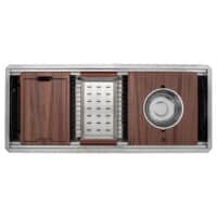 2-Tier Workstation Single Bowl Kitchen Sink