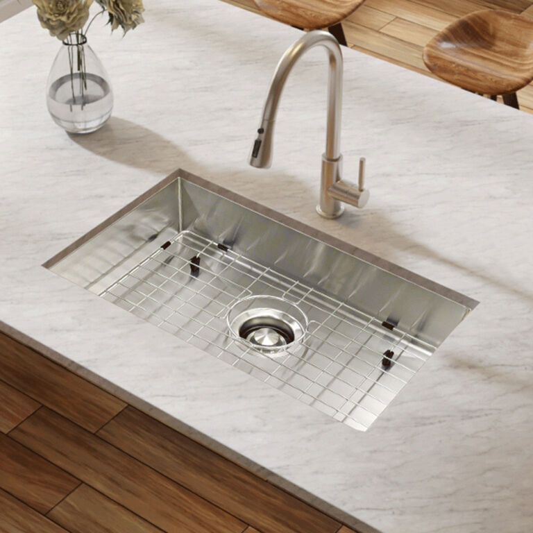 ADA Compliant Kitchen Sink R28R-ADA (30" x 18" x 5.5")